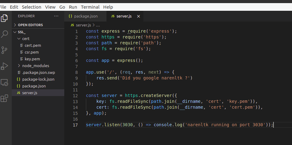 Generate SSL Certificate Using Node JS for Web Apps - Muvi One