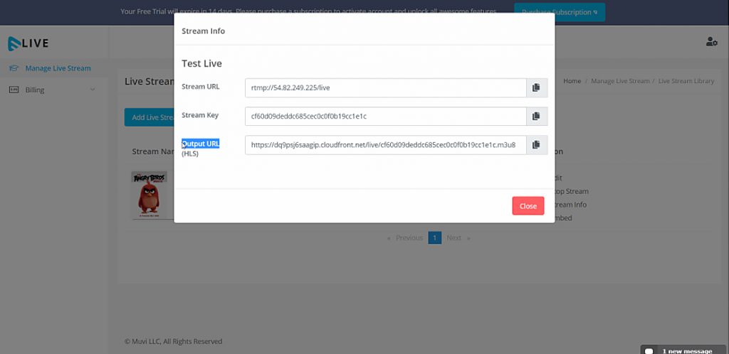 How to Live Stream Audio Using Muvi Live - Muvi One