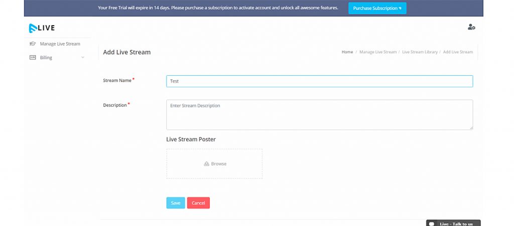 How to Live Stream Audio Using Muvi Live - Muvi One