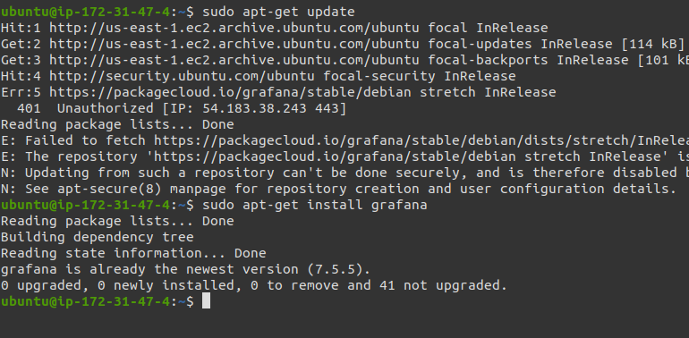 Install Grafana on EC2 and start with an AutoStart for Monitoring ...